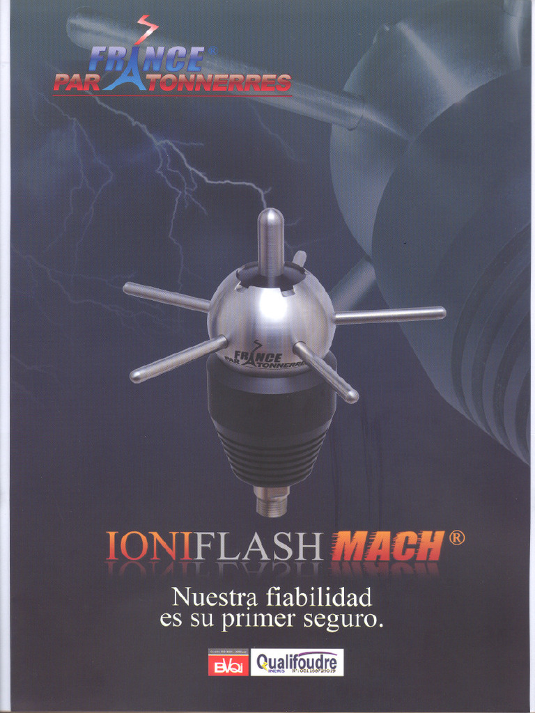 Pararrayo IONIFLASH MACH 60 | PDF
