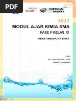 Modul Ajar Kelas XI (Kesetimbangan Kimia) | PDF