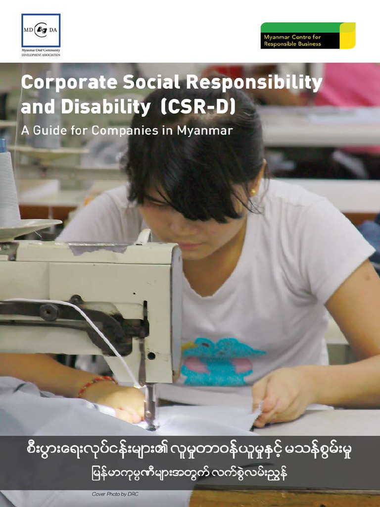Guide Corporate Social Responsibility Disability CSR-D MMR | PDF