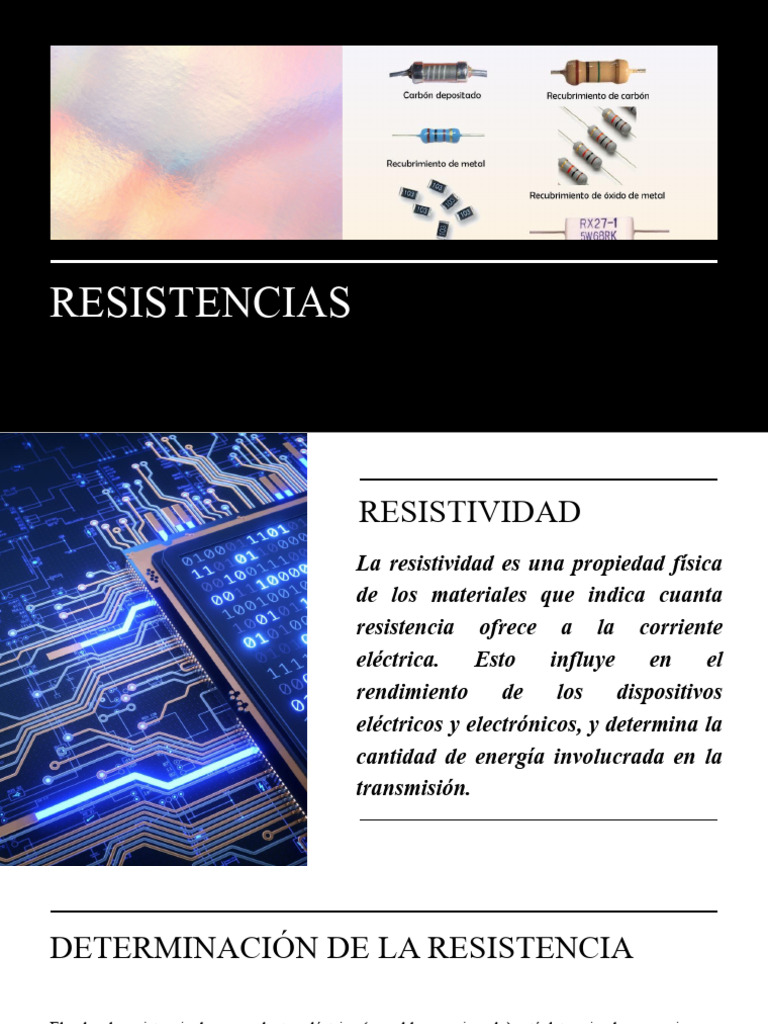 Resistencia eléctrica y su impacto | PDF | Resistencia Eléctrica y ...