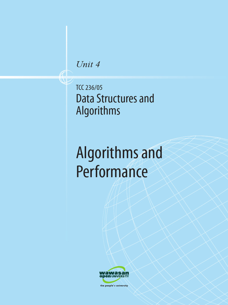 Data Structures Algorithms U4 | PDF | Time Complexity | Algorithms