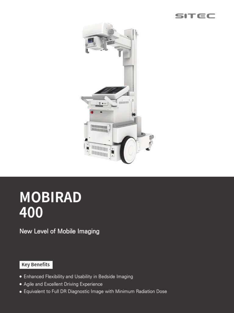 Mobirad 400 Spec Sheet Sitec 01 | PDF | Imaging | Manufactured Goods