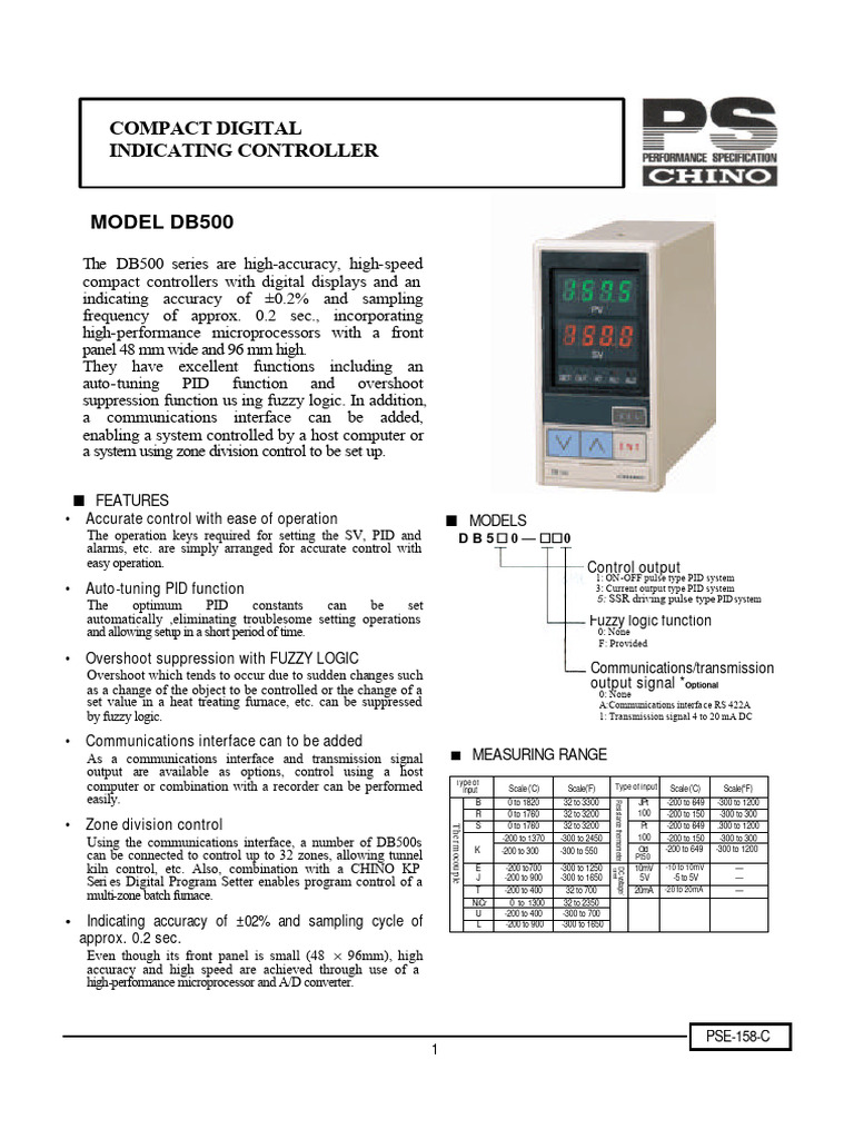 DB500 Pse-158c | PDF | Computer Architecture | Manufactured Goods
