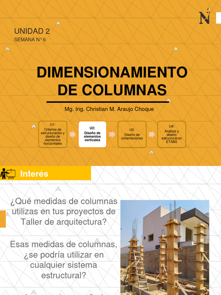 Dimensionamiento de Columnas | PDF | Doblar | Mecánica