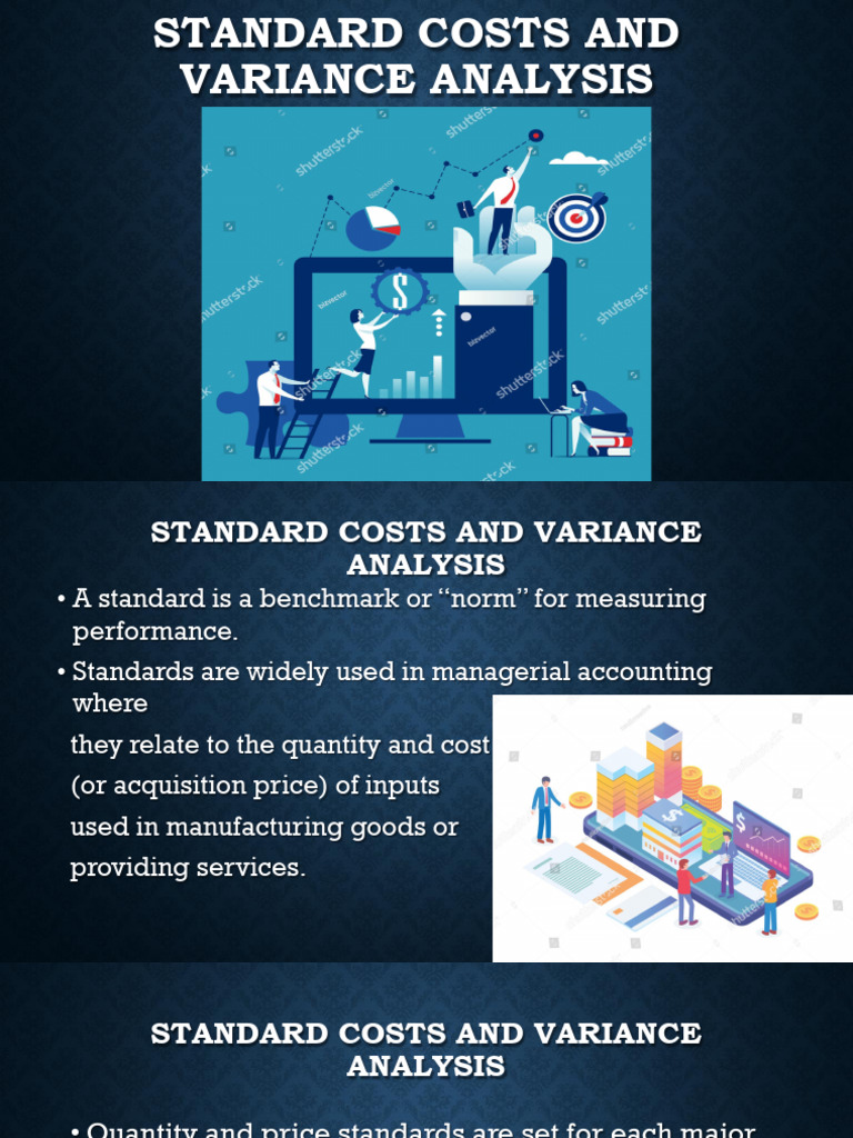 Standard Costs and Variance Analysis Guide | PDF | Variance | Labour ...