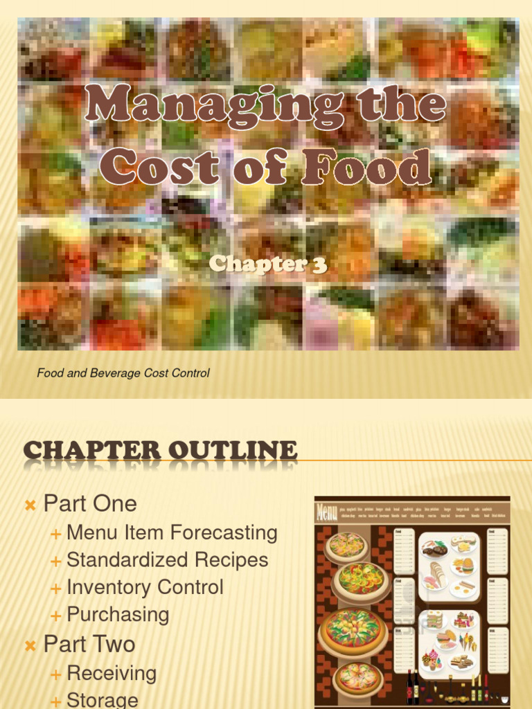 Food Cost Control Strategies Guide | PDF | Ounce | Inventory