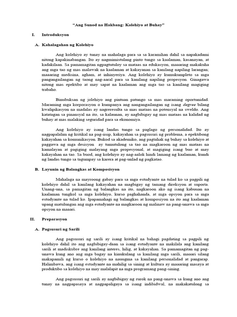 MNP Komposisyon | PDF