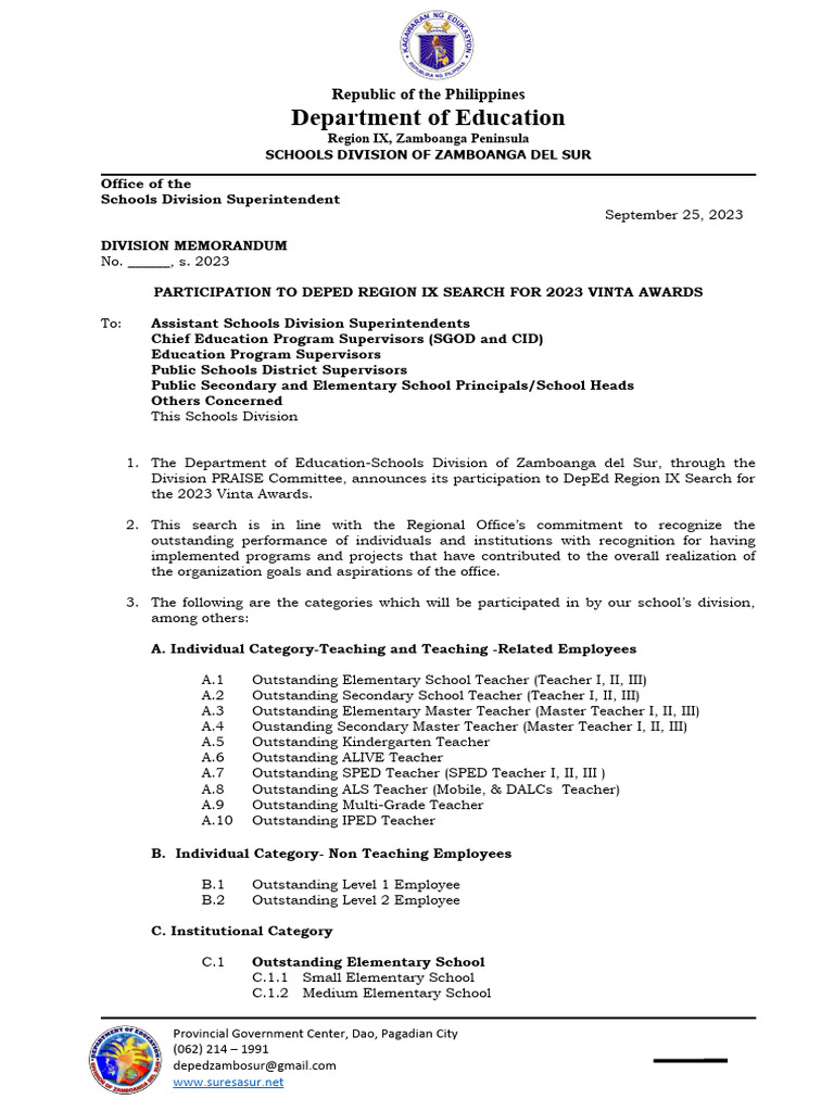 Vinta Awards 1 | PDF | Inclusion (Education) | Innovation