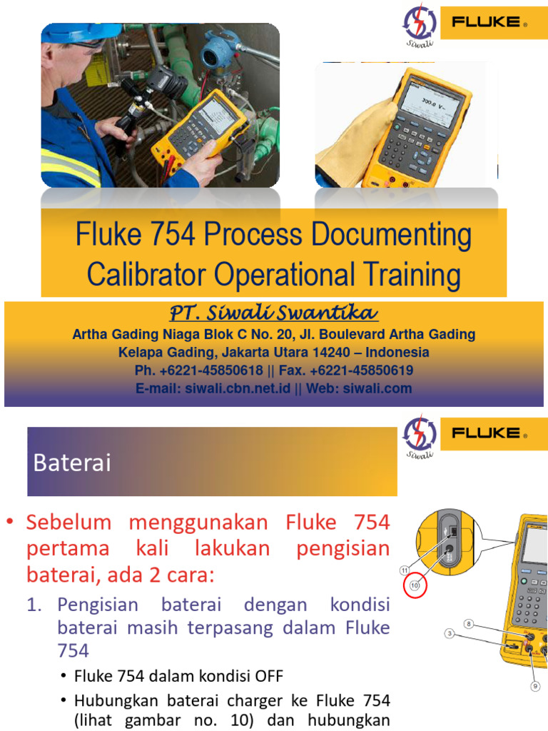 Fluke 754 Process Documenting Calibrator | PDF