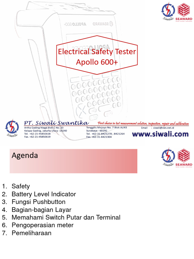 Seaward Apollo 600+ | PDF