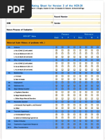 SCARED Form Scoring | PDF | Anxiety Disorder | Mental Disorder