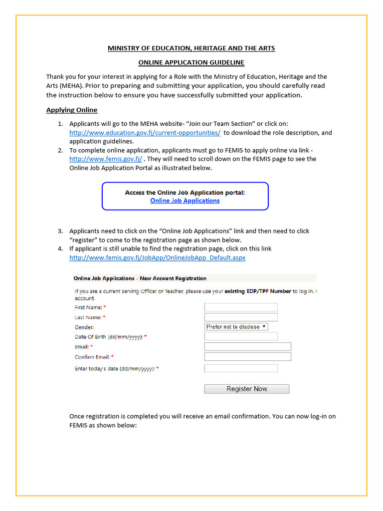 Applying Online Guideline 1 | PDF | Business