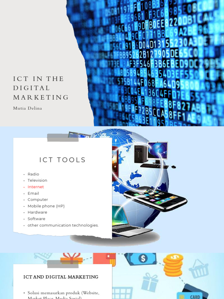 Materi 3 - ICT in The Digital Marketing | PDF