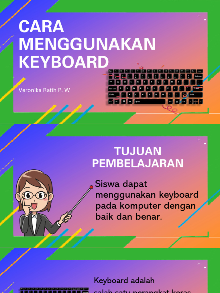 Panduan Efektif Menggunakan Keyboard | PDF