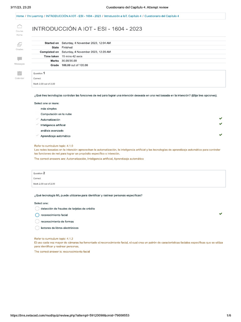 Eval 4 - 100 de 100 | PDF