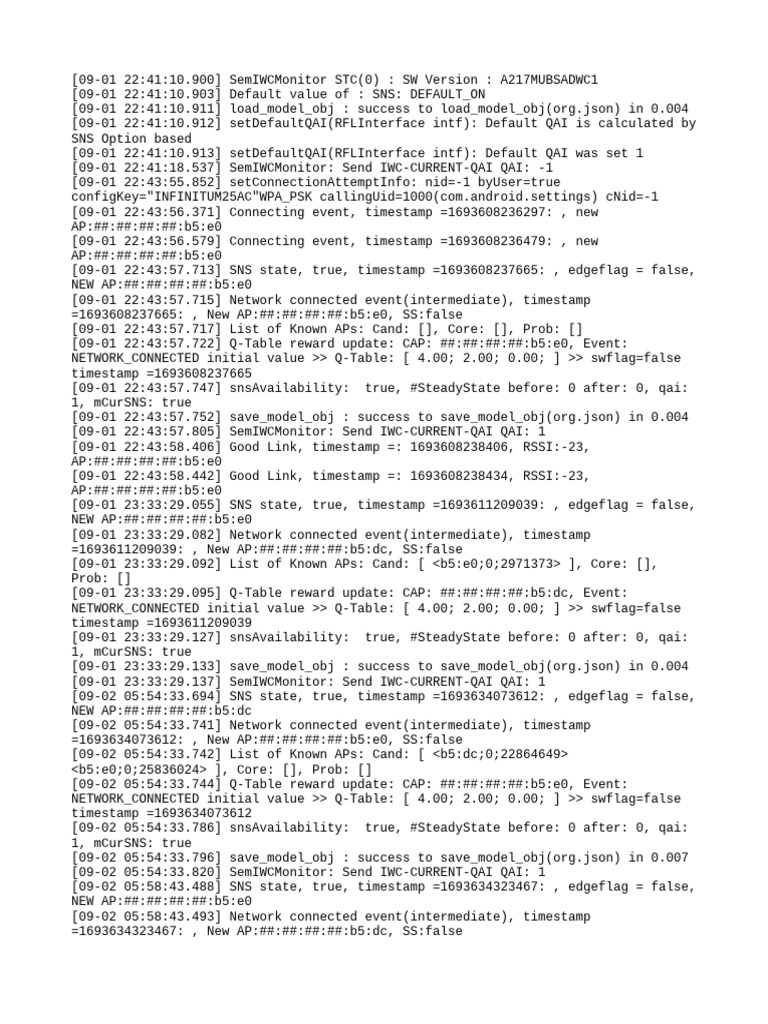 Iwc Dump | PDF | Computer File Formats | Telecommunications Iwc Dump | PDF | Computer File Formats | Telecommunications