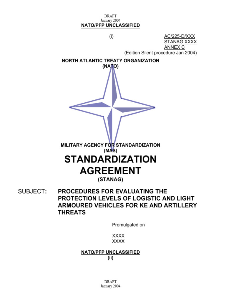 Stanag 45691 | PDF | Ballistics | Artillery