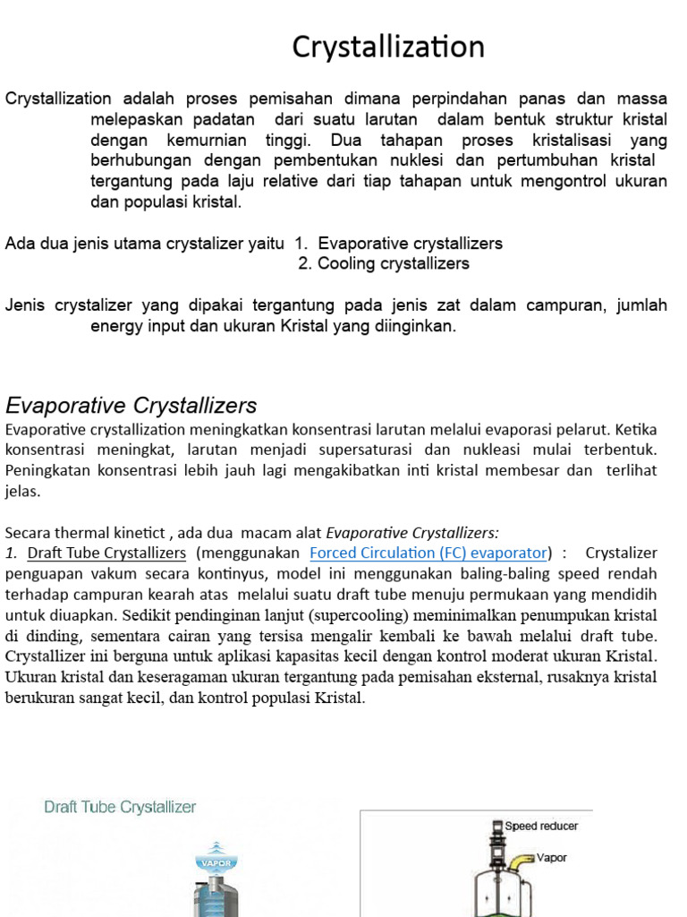 Crystallization Otk | PDF