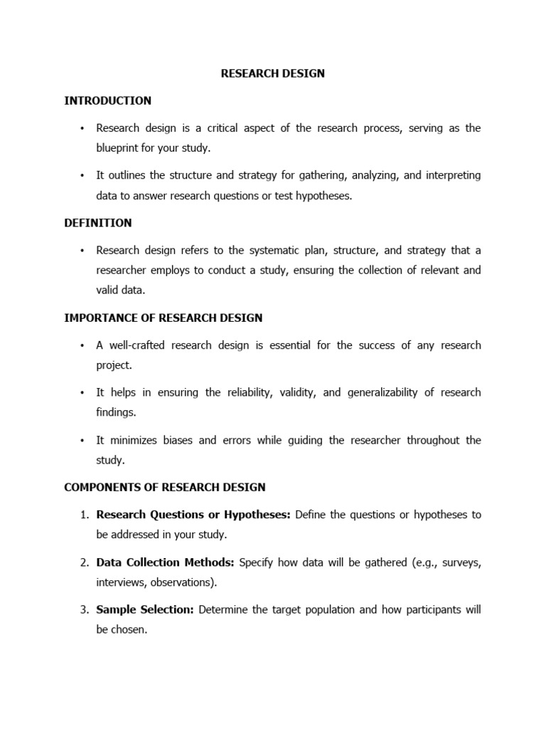 Research Design Reserach Locale | PDF | Research Design | Survey ...