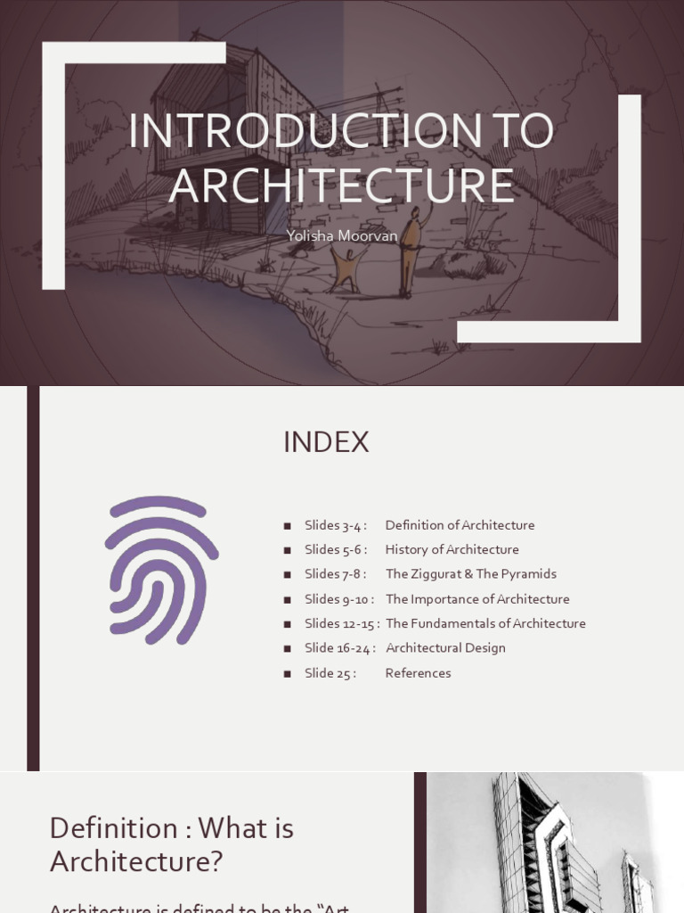 introductiontoarchitecturepresentation-200328134237 | PDF | Architect ...