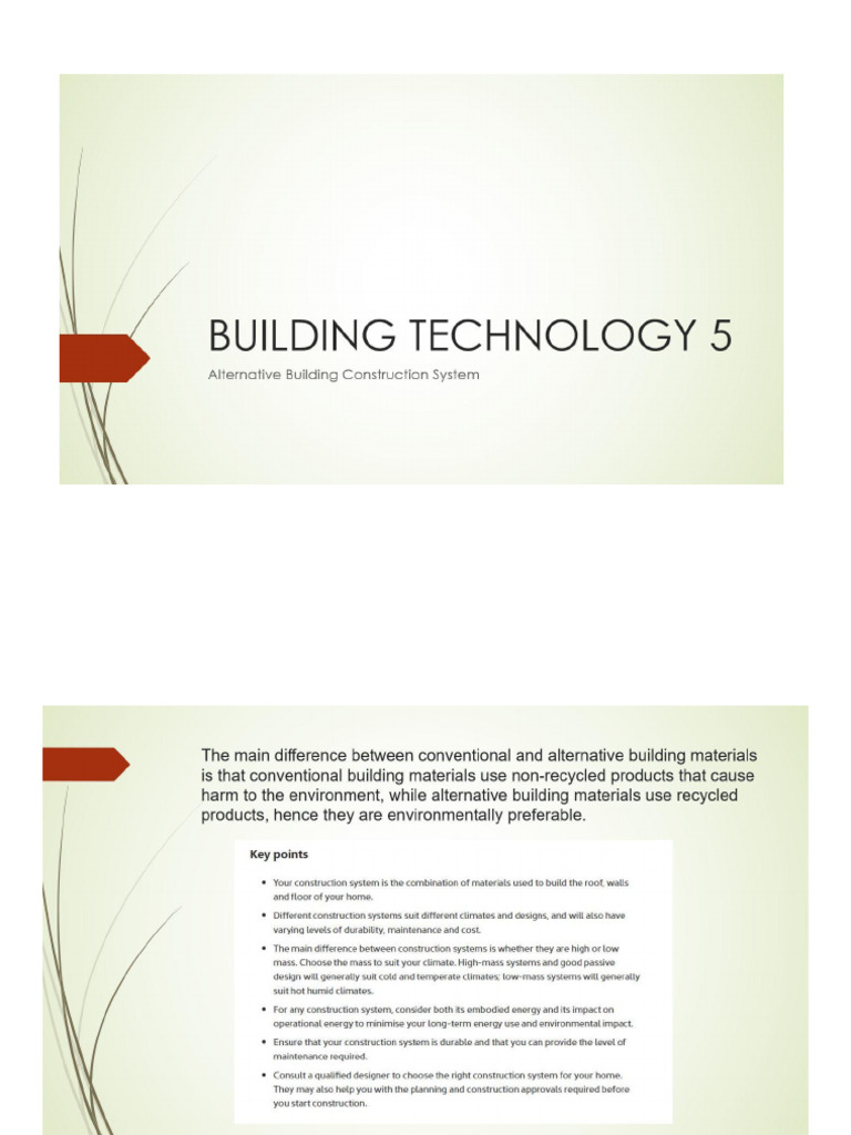 Building Tech | PDF