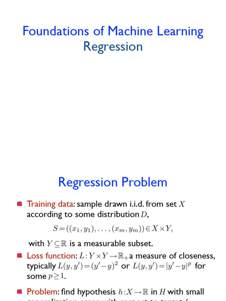 CH 11-Regression | PDF | Support Vector Machine | Regression Analysis