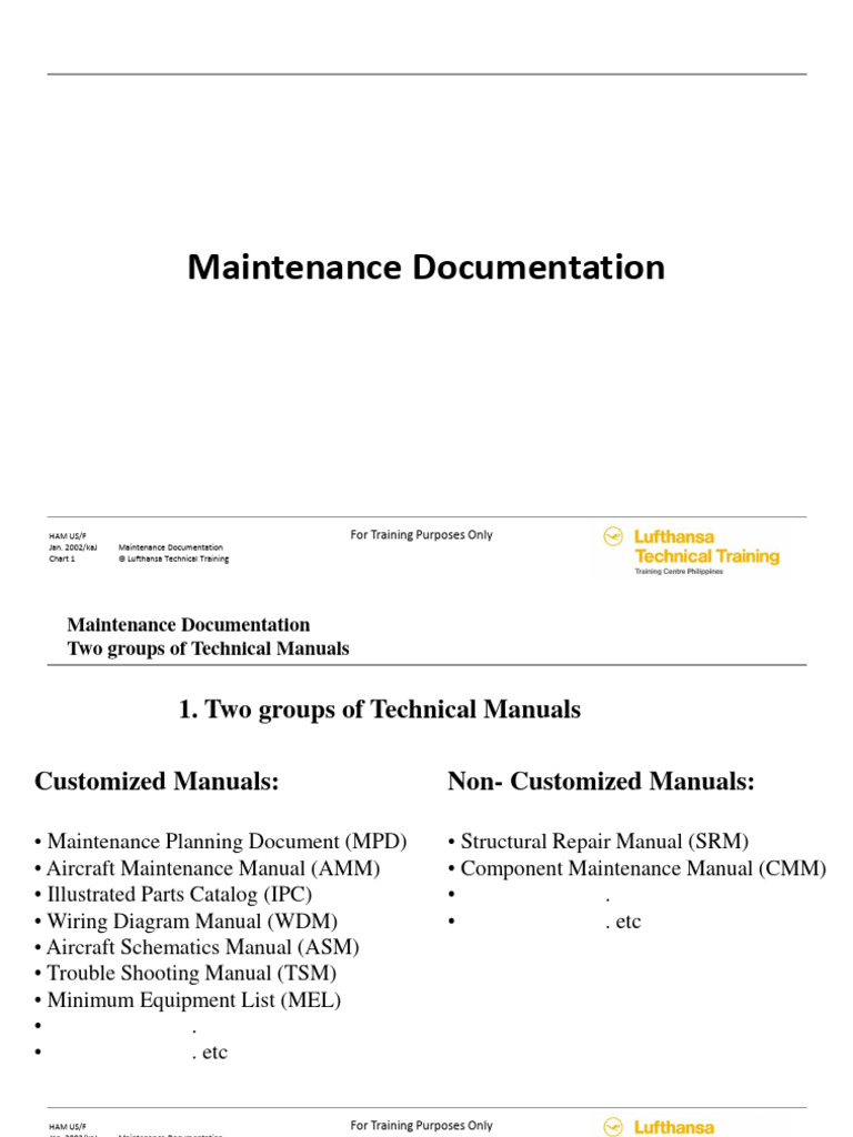 Technical Publication General | PDF | Documentation | Aircraft