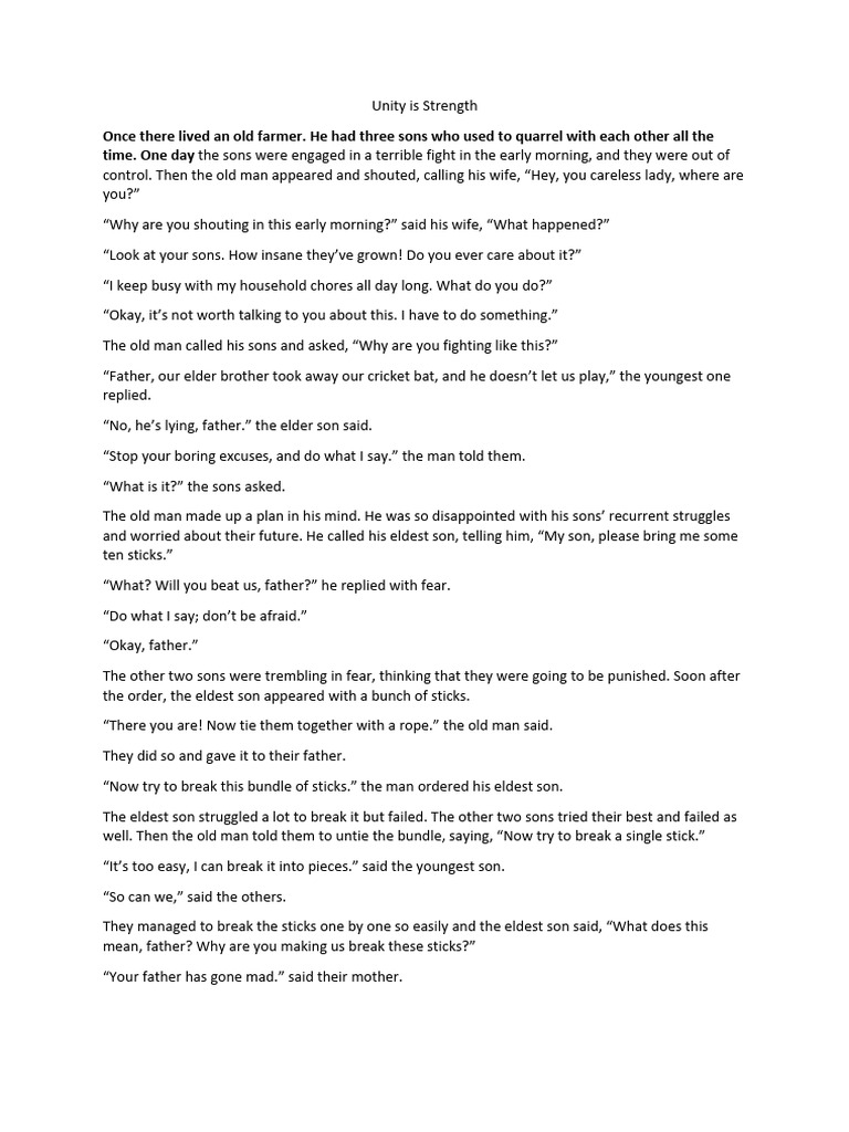 Completing Story Sample | PDF