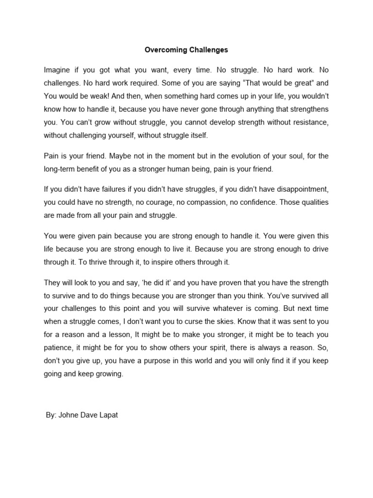 Motivational Speech-Purcom | PDF