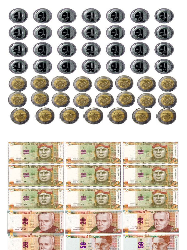 Billetes y Monedas | PDF