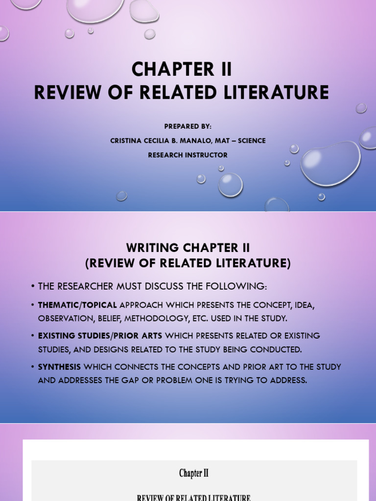 Chapter 2 RRL | Download Free PDF | Methodology | Prior Art Chapter 2 RRL | Download Free PDF | Methodology | Prior Art