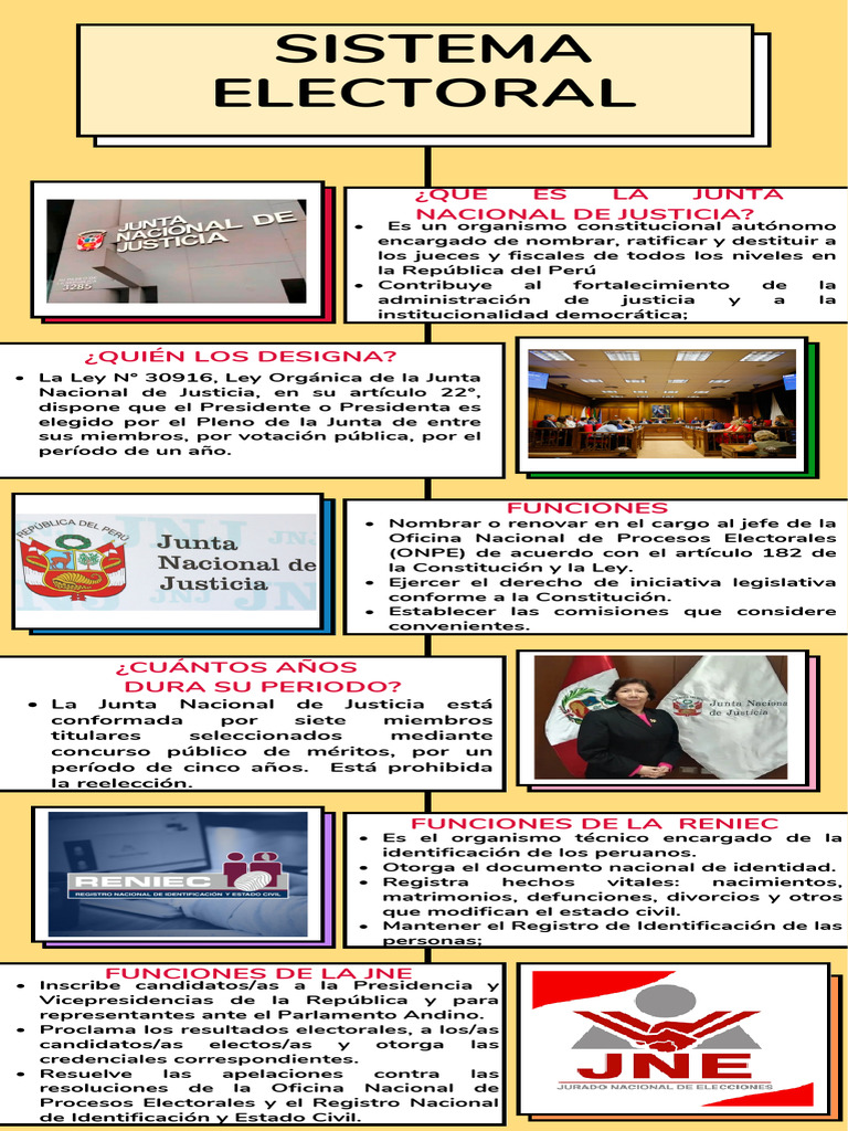 Infografia de Sistema Electoral | PDF | Gobierno | Responsabilidad