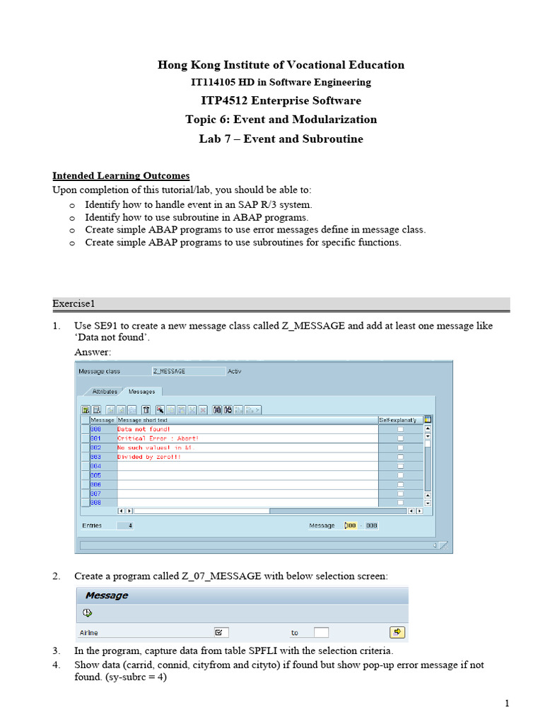 Lab 7 Event And Subroutine Ans Pdf Parameter Computer Programming Computer Engineering