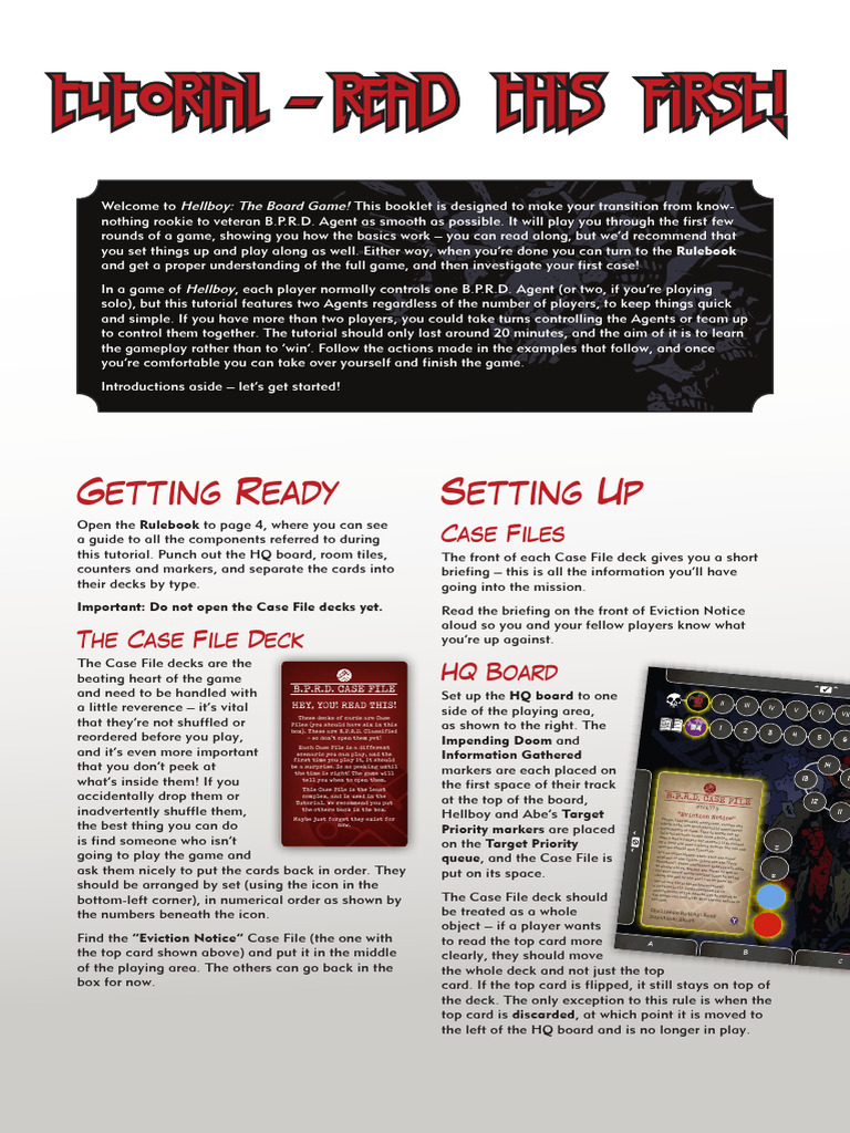 Hellboy Tutorial - Read This First | PDF