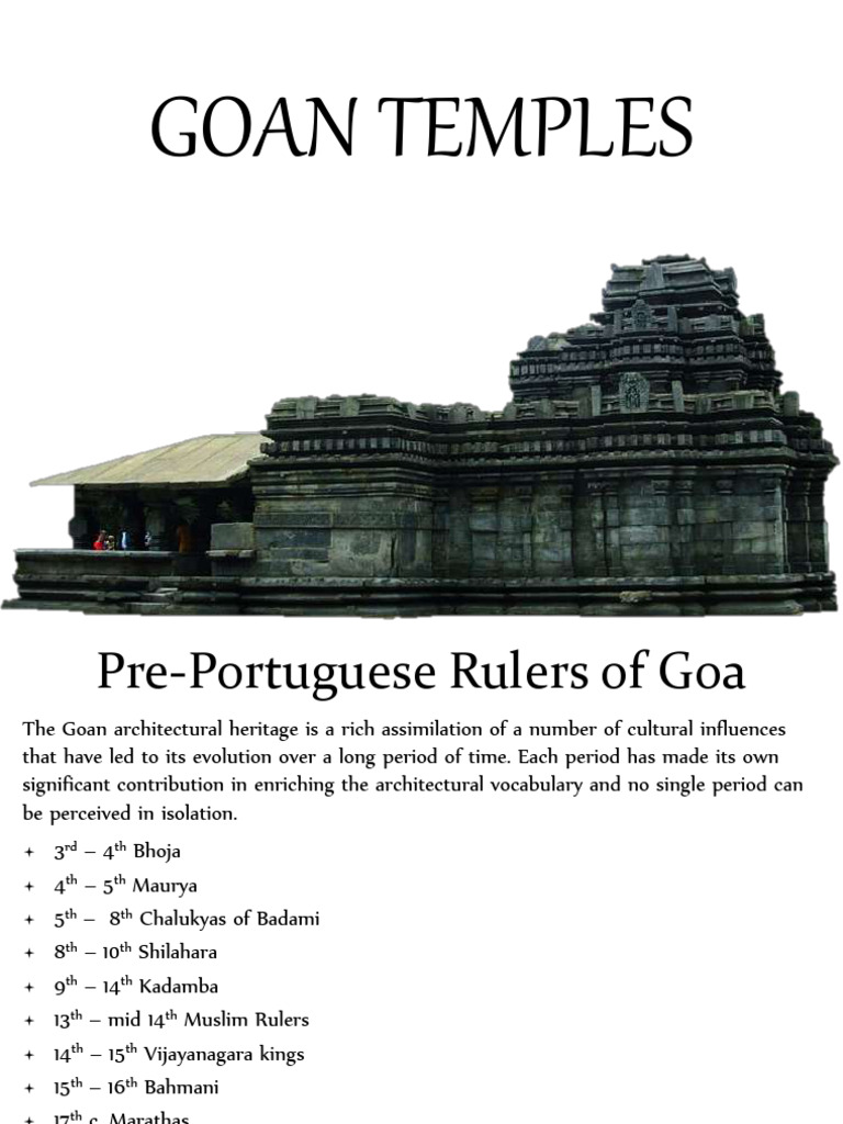 Goantemples 140514213758 Phpapp01 | PDF | Indian Religions ...