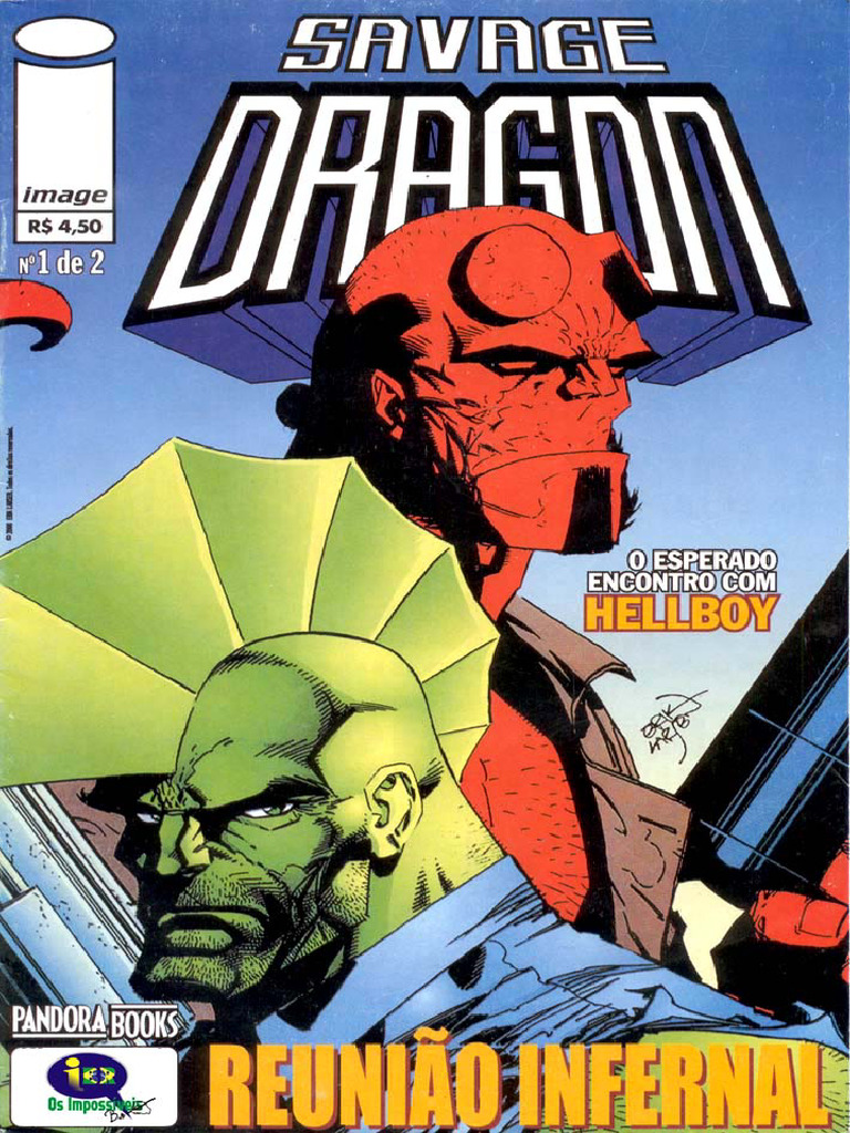 HB.1997 - Savage Dragon & Hellboy - 1de2 | PDF