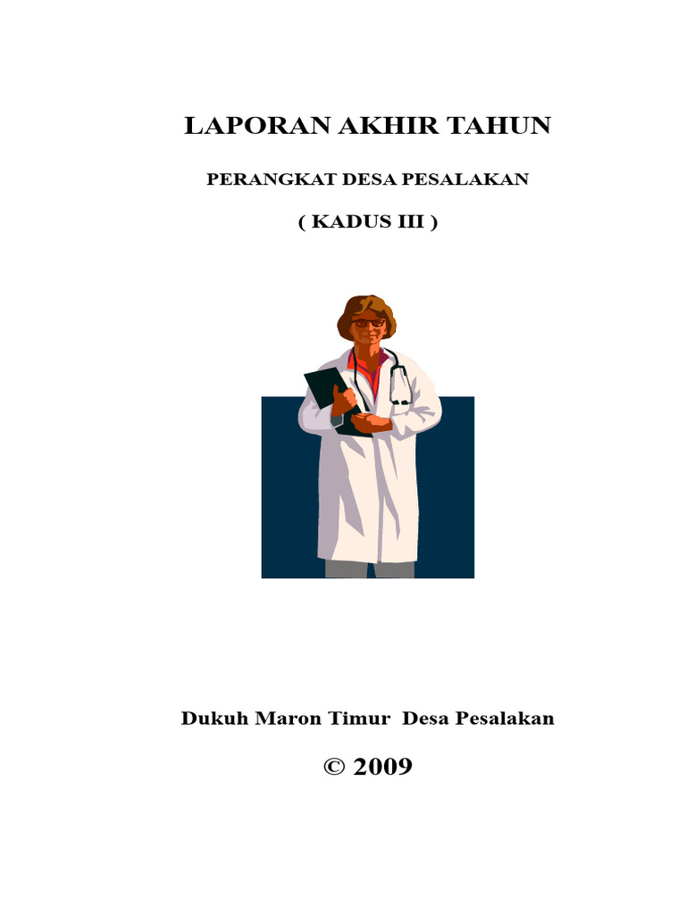 Contoh Laporan Akhir Tahun Perangkat Desa, File Doc (Office Word) | PDF