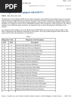JLG Emr2 Engine Fault Codes | PDF | Throttle | Manufactured Goods