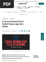 3 Cara Download Scribd Gratis Yang Mudah Dan Tak Perlu Login | PDF