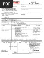 BL Form Oocl | PDF | Cargo | Bill Of Lading