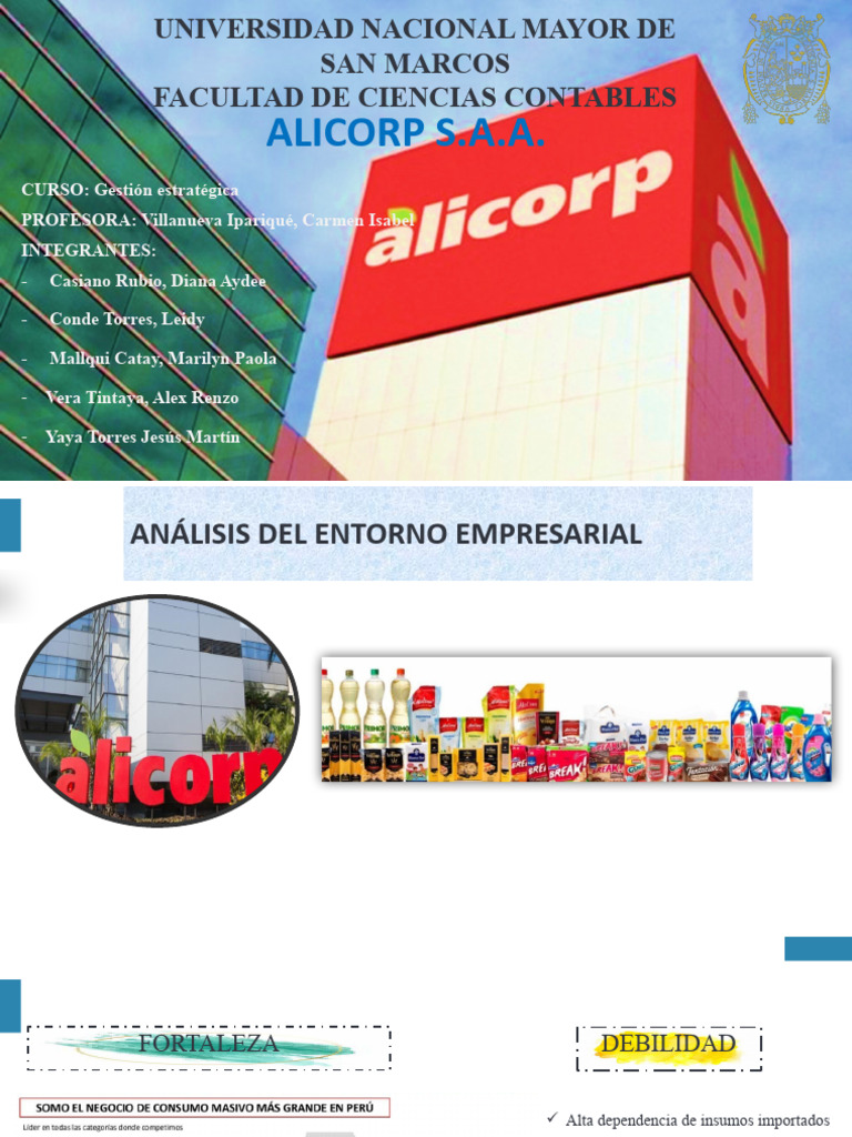 Alicorp 3.0 | PDF | Economias | Business