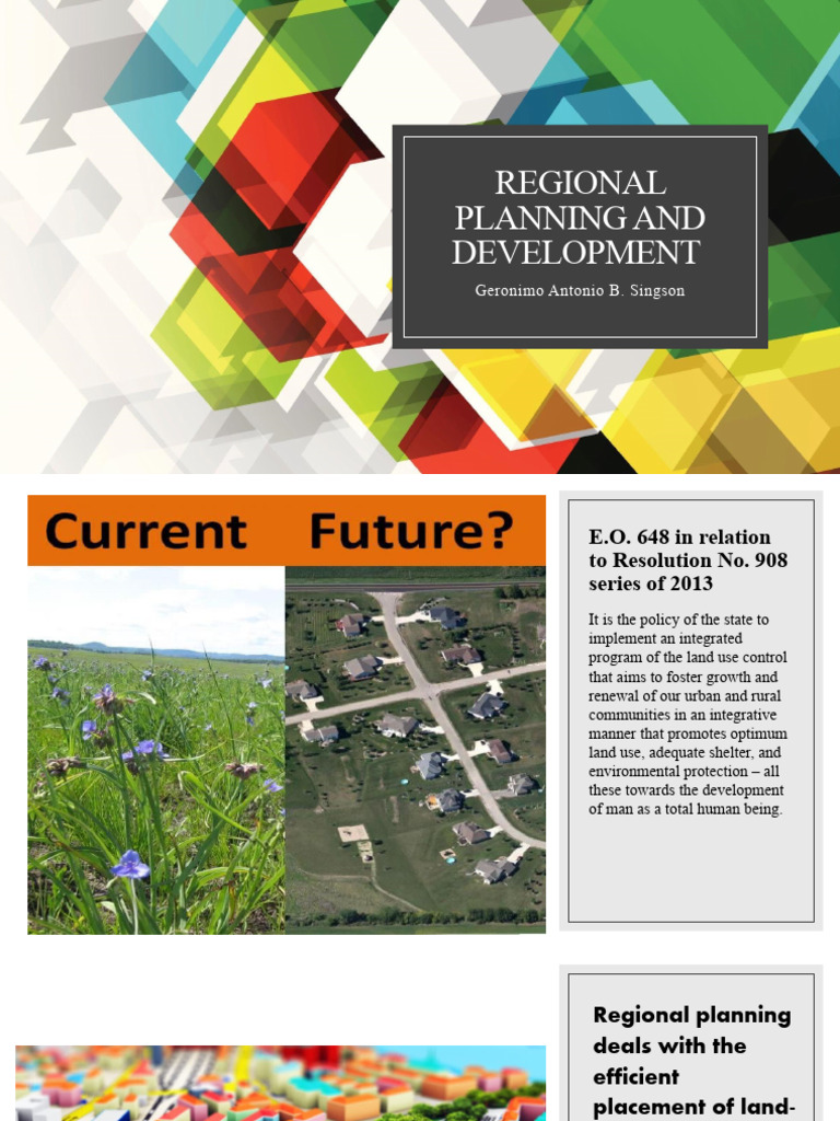Regional Planning and Development Guide | PDF | Top Down And Bottom Up ...
