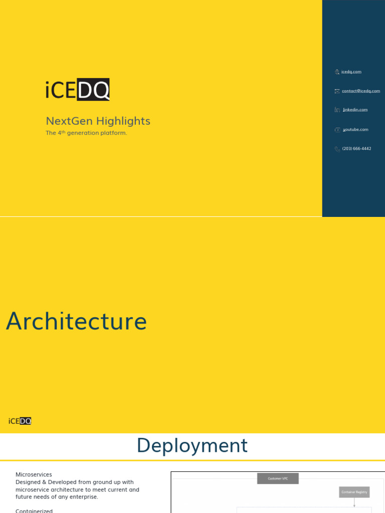 iCEDQ: Next-Gen Data Automation Tool | PDF | Databases | Library ...