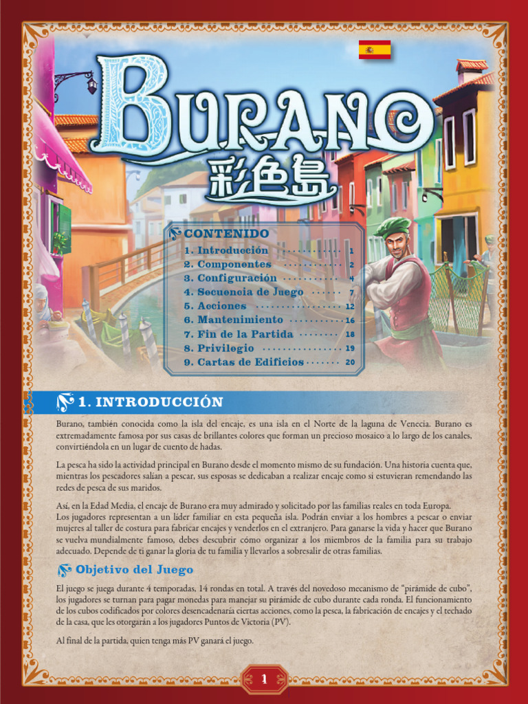 Burano Español | PDF | Color | Azul