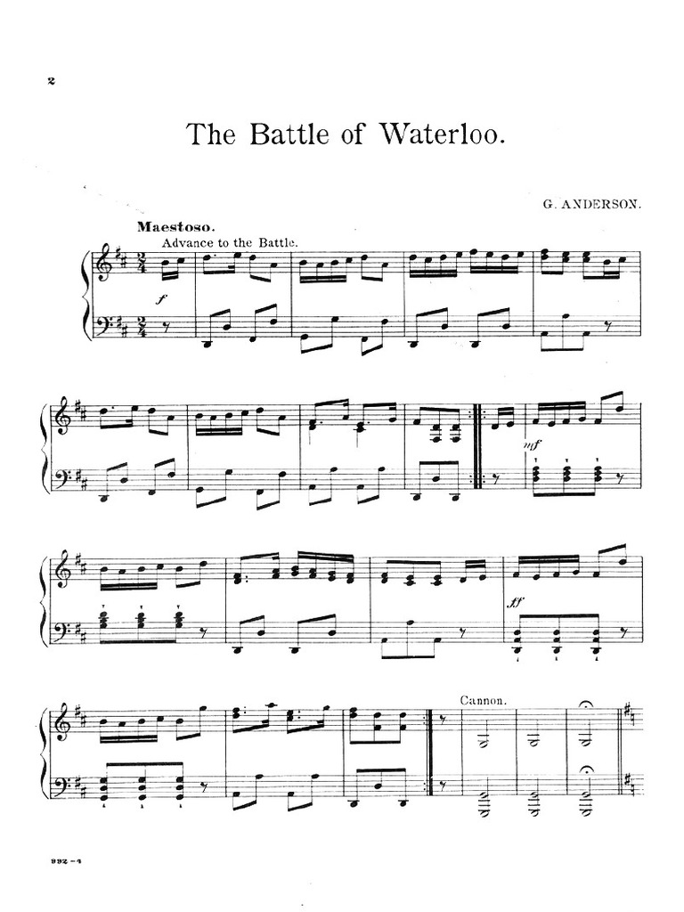Battle of Waterloo | PDF