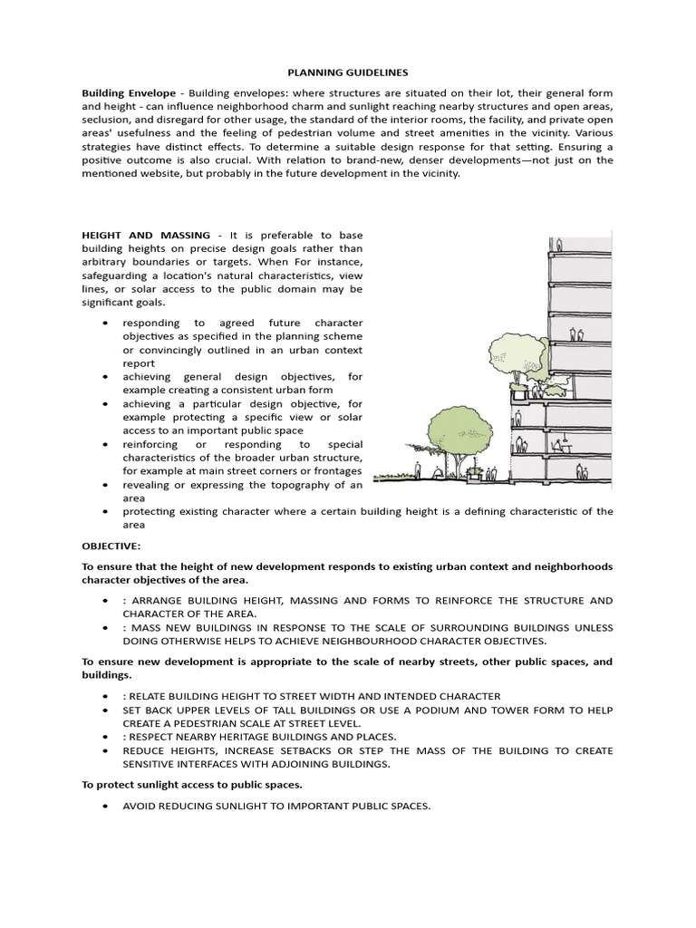 Planning Guidelines | PDF | Apartment | Street