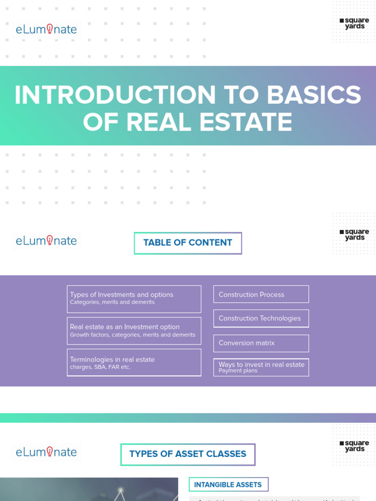 Real Estate Investment Basics Guide | PDF | Investing | Stocks