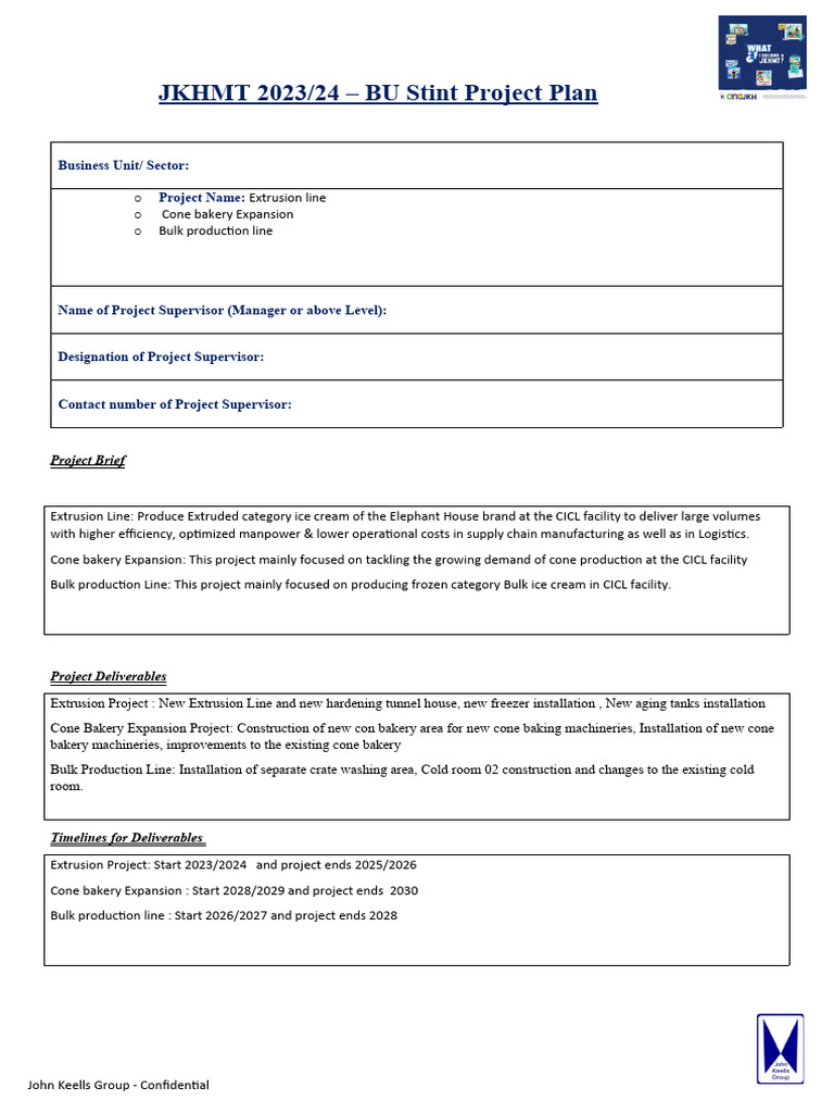JKH-JKHMT 2023-24-BU Stint Project Timeline - 1.1 | PDF