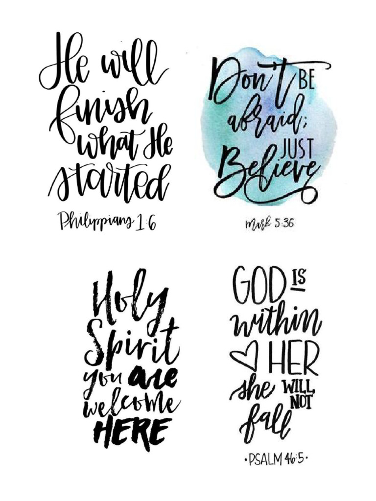 Bible Hand Lettering | PDF