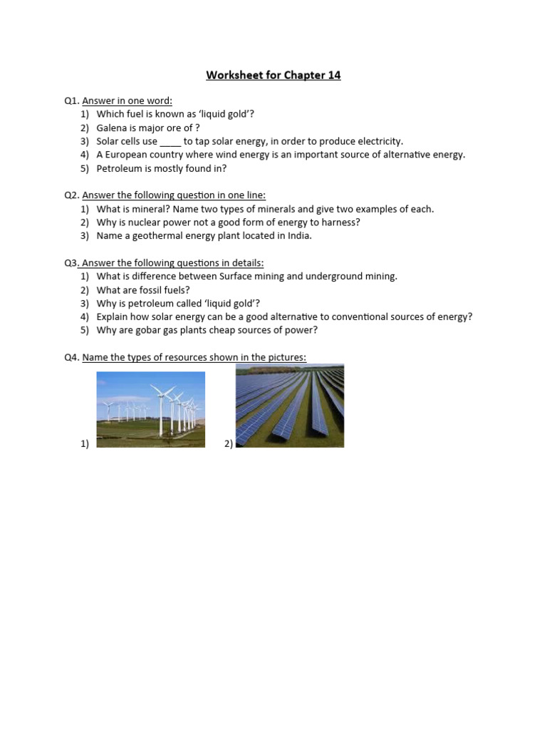 SST Worksheet For Chapter 14 | PDF